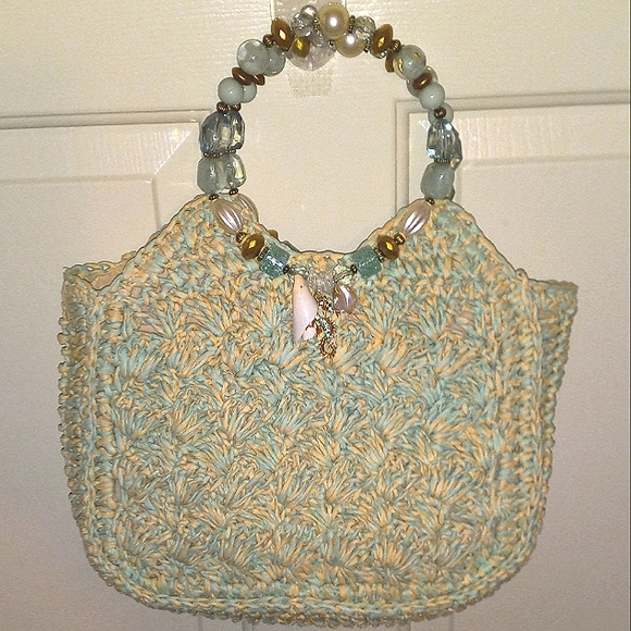 Cappelli Straworld | Bags | Ladies Rare Cappelli Straworld Woven ...